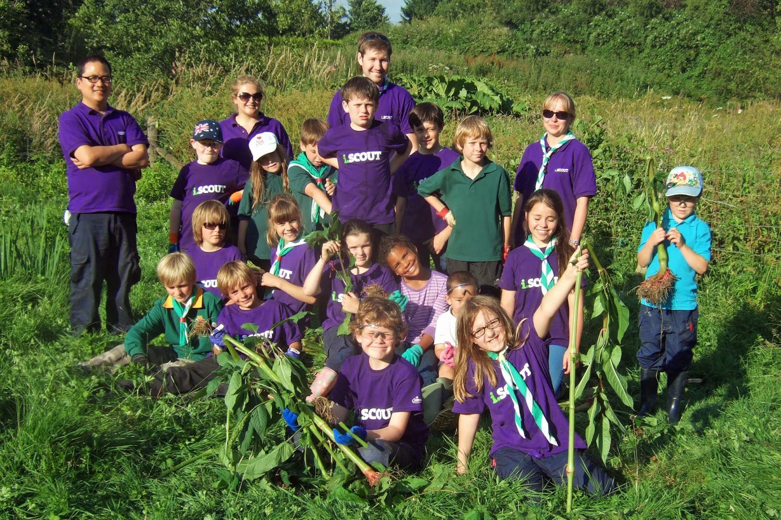 WOODSMOKE 500: Himalayan Balsam pulling at the Cadnam River, Ower