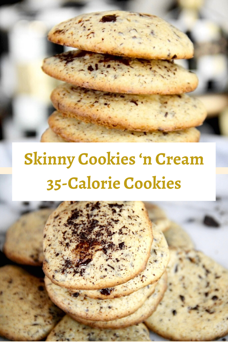 Skinny Cookies ‘n Cream 35-Calorie Cookies