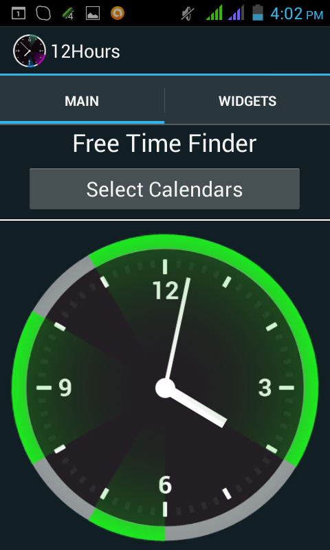 12 Hour Analogue Clock in Apps: New Super Cool Free Android Clock Widget