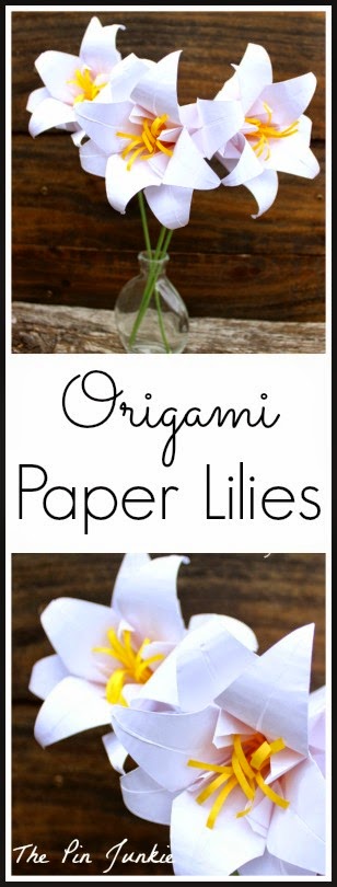 Origami Paper Lilies