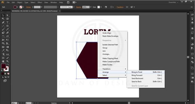 How To Wrap The Text In Adobe Illustrator - BloggersStand
