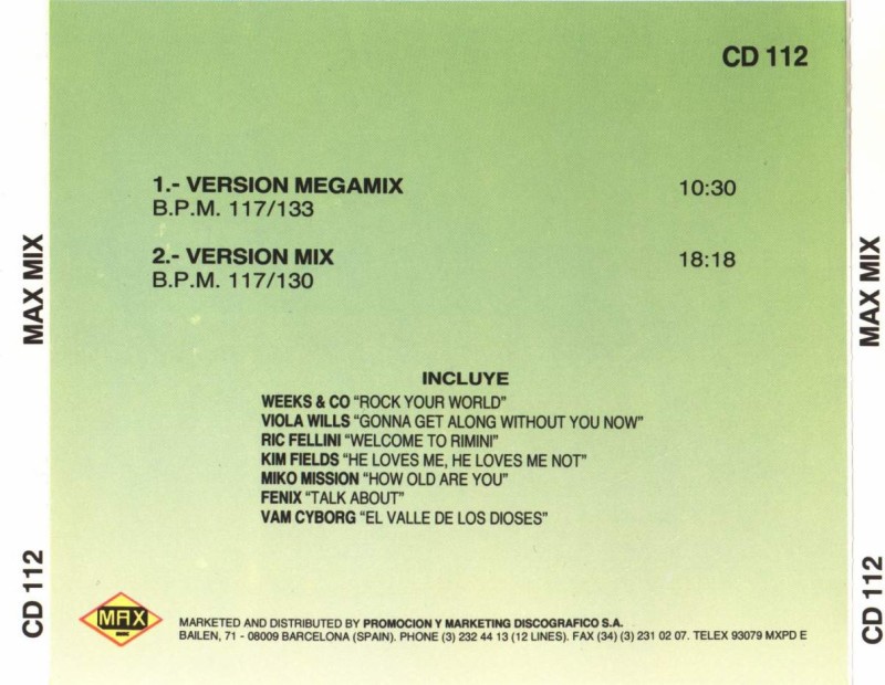 advisorymusicnet.blogspot.com: CD Max Mix Vol.1