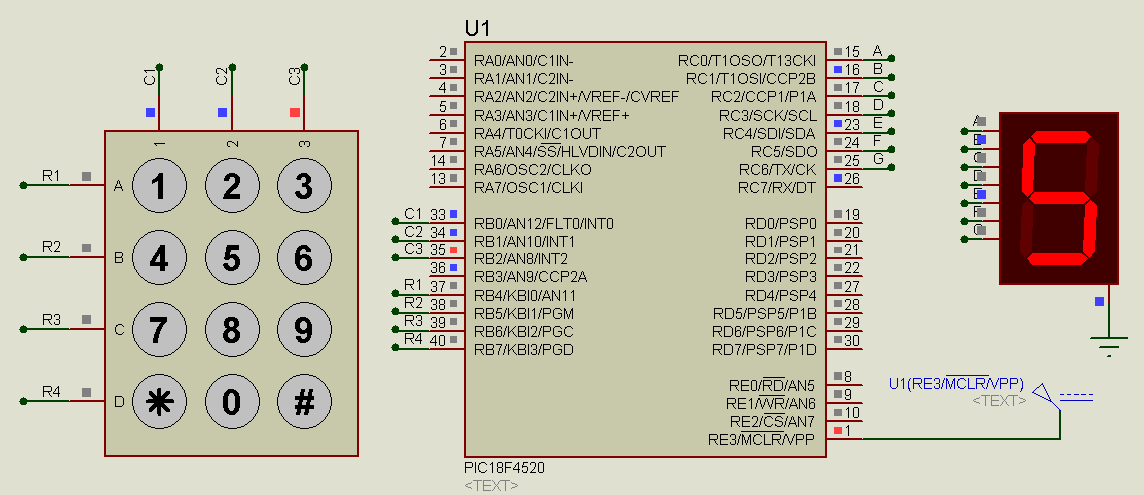 Code Bloges: Interfacing Keypad to PIC Microcontroller (PIC18F4520)