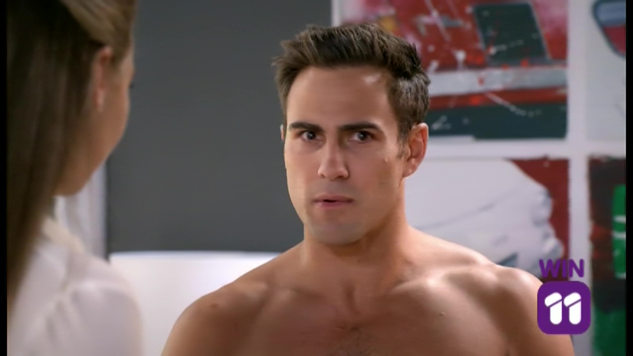 ausCAPS: Matt Wilson shirtless in Neighbours