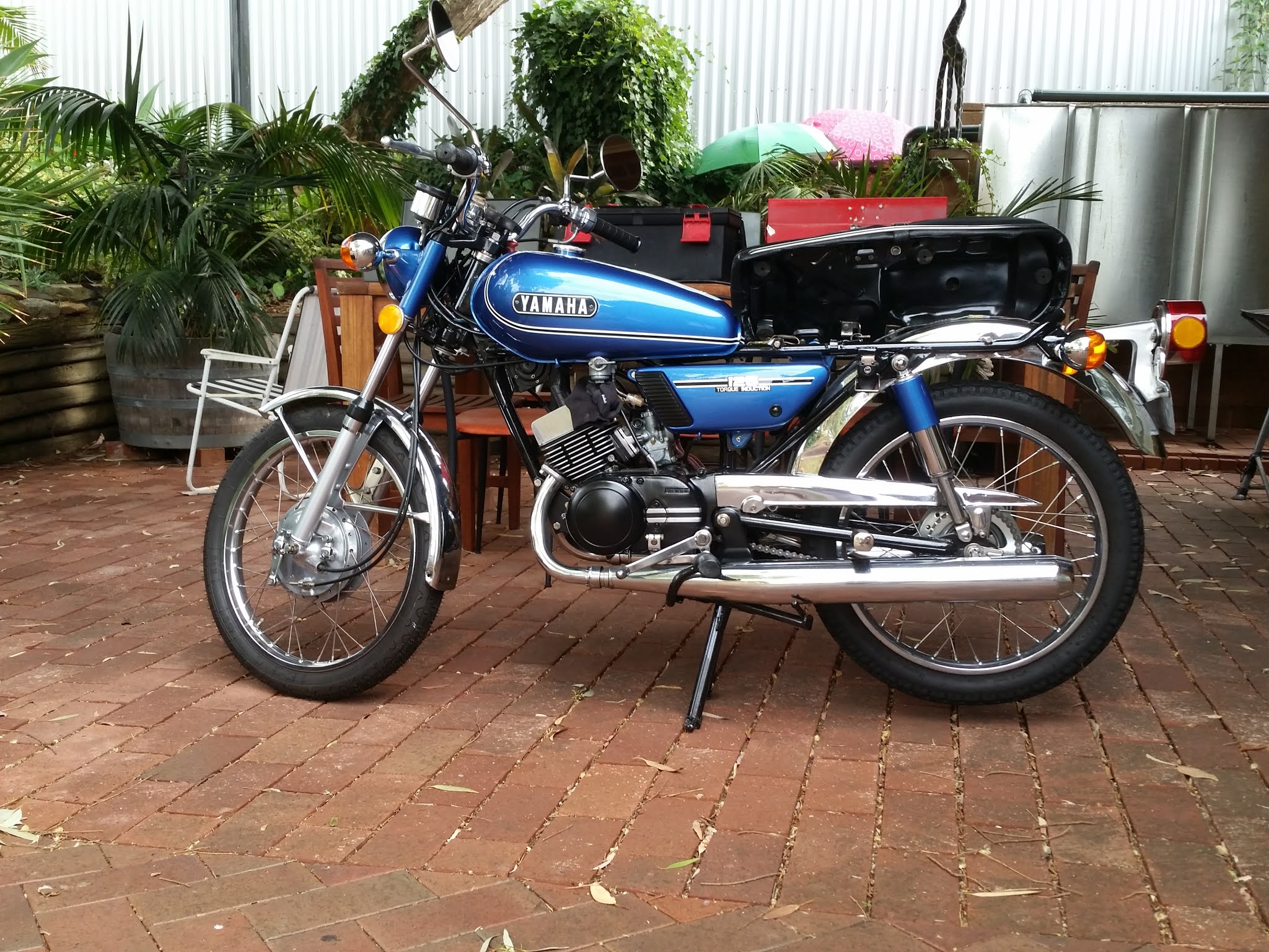 Restoration Yamaha RD125 A