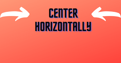 Center your HTML elements Horizontally ~ Elpeeda | web dev tutorials