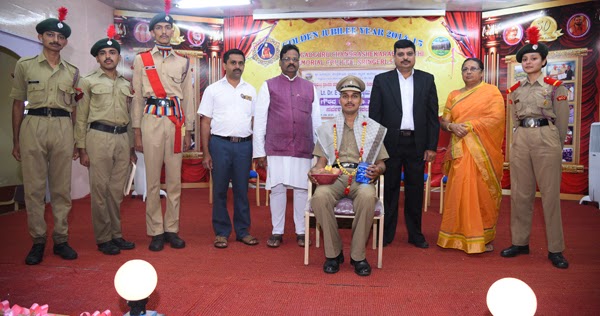 Sri JCBM College Sringeri: Felicitation to Lt.Dr.ES Kumaraswami udupa