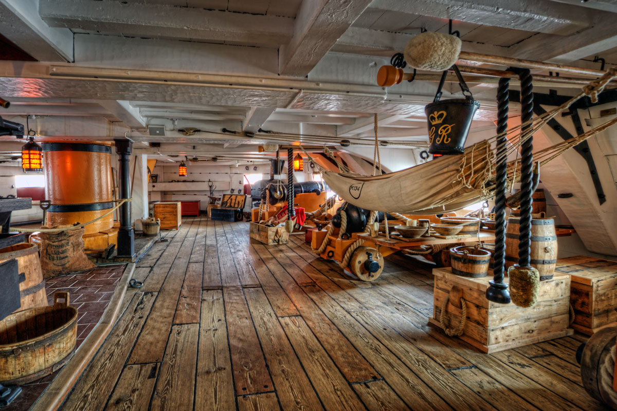 Wrexham french trip: HMS Victory