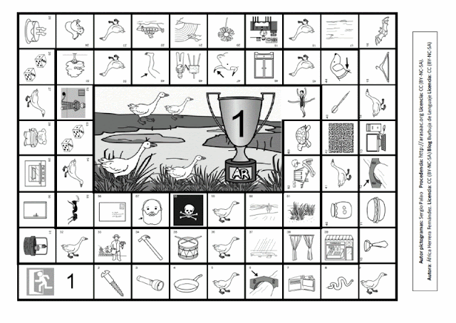 Burbuja de Lenguaje: Oca fonética R inversa