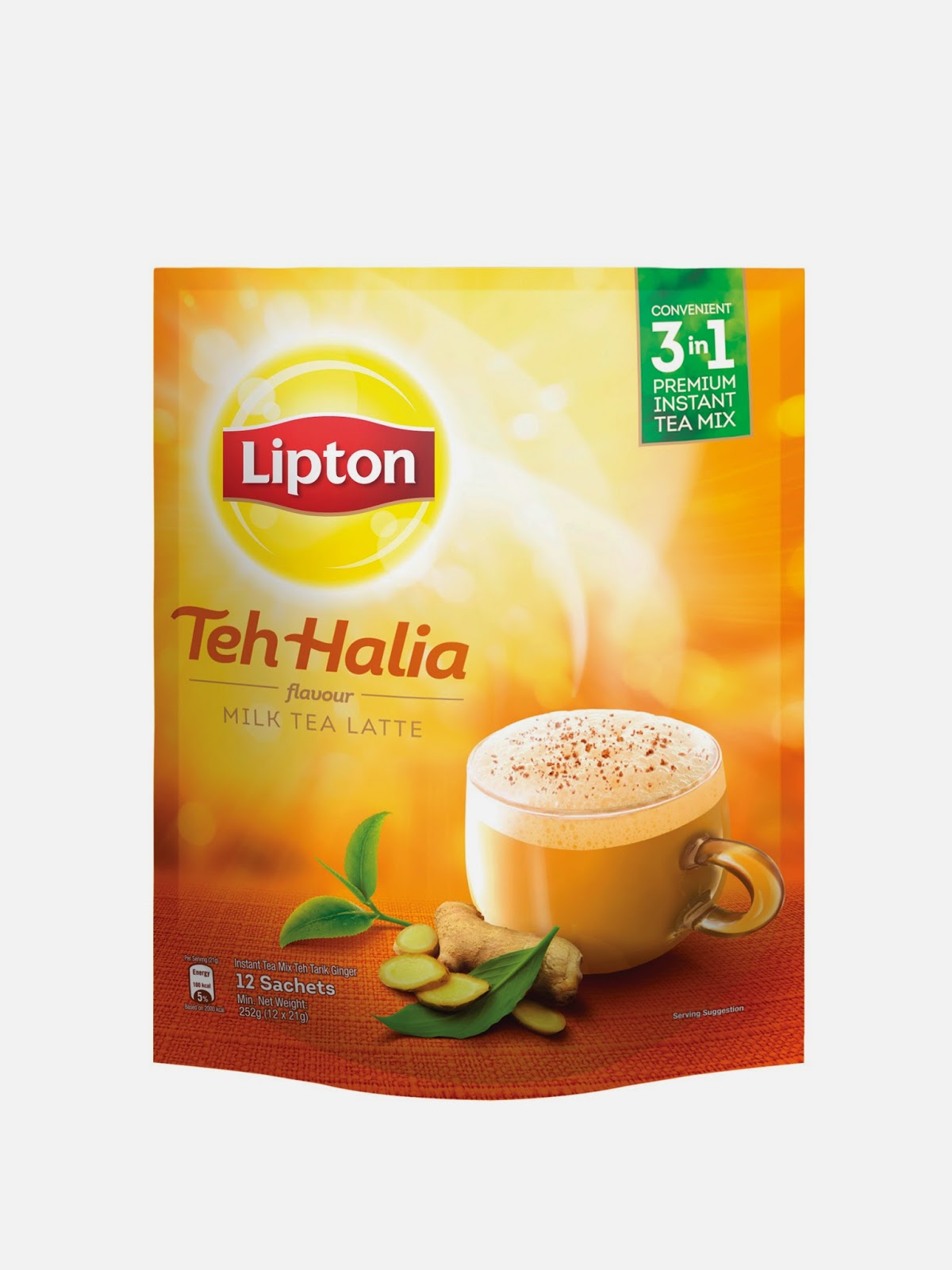 The Newly Improved 3-in-1 Lipton Milk Tea (Teh Tarik) ~ Dari Jari Jari ...