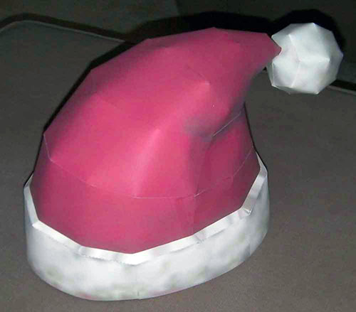 Santa Hat Papercraft | Paperized Crafts