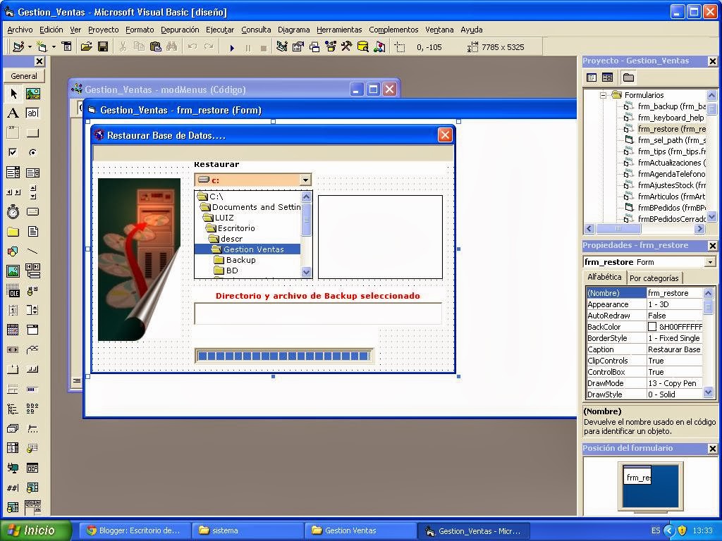 sistema de facturación con código fuente: sistema en visual basic