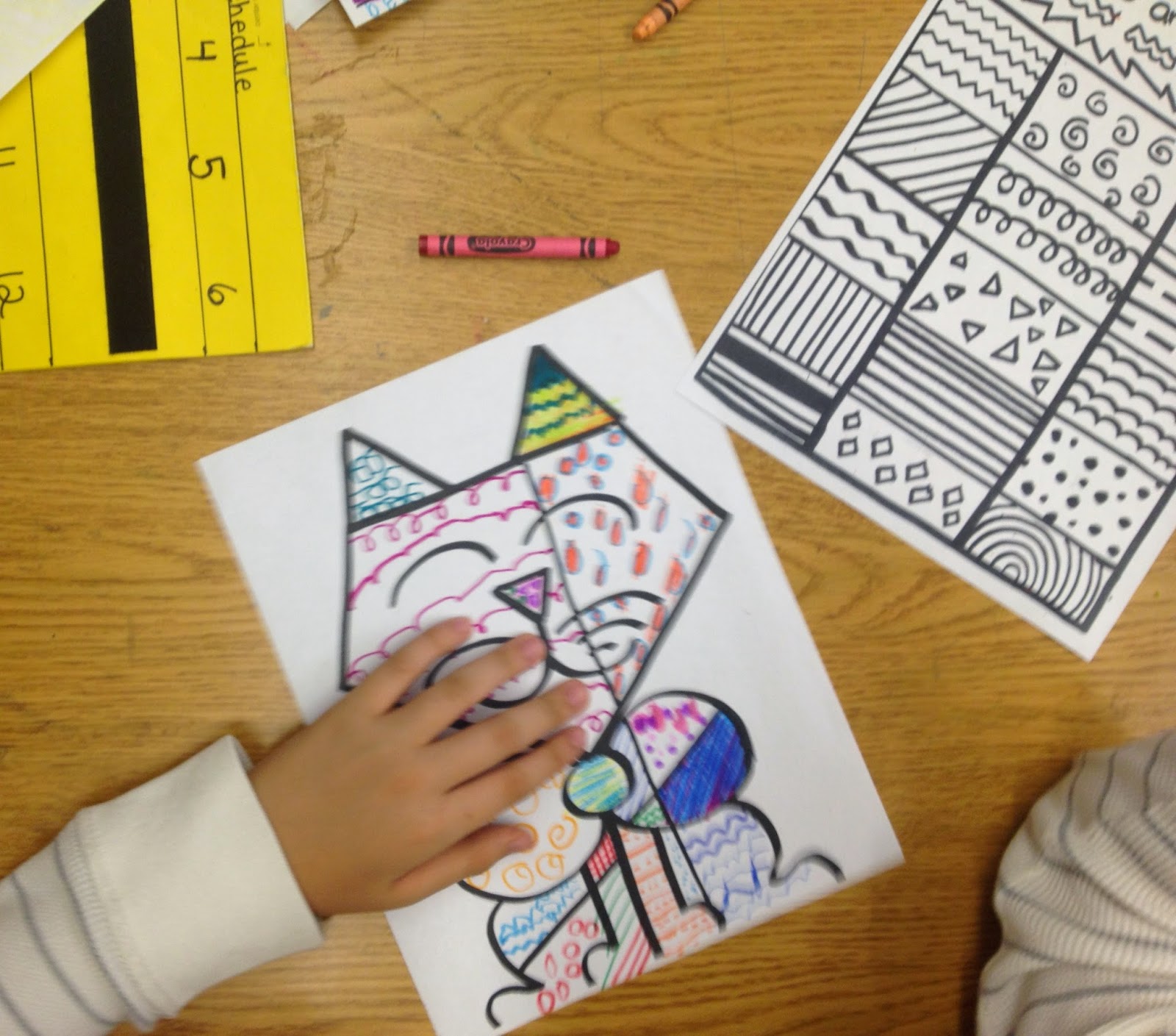 Ms. C's Artroom: Romero Britto - Lines and Patterns