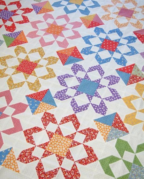 Beautiful Skills - Crochet Knitting Quilting : Starglow Quilt Block - Free Download