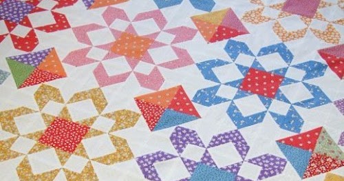 Beautiful Skills - Crochet Knitting Quilting : Starglow Quilt Block - Free Download