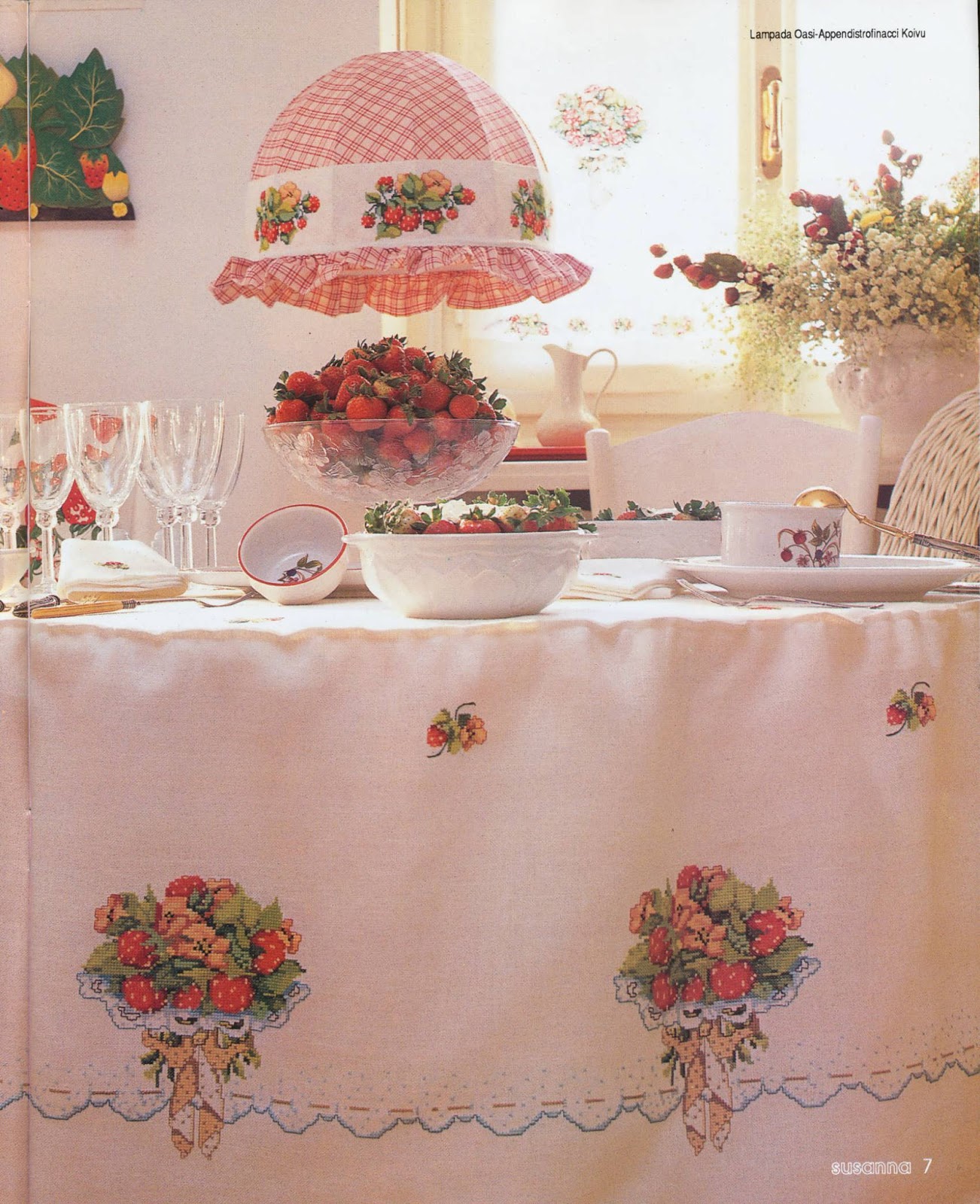 Le chiacchere di Simo... ricamo, maglia, uncinetto e cucito: fragole ...