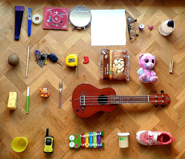 Prigundo: Formamos el abecedario con objetos