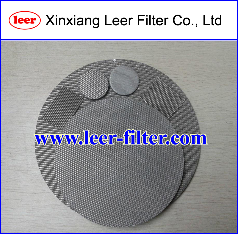 Xinxiang Leer Filter Co., Ltd: Sintered Metal Filter Disk