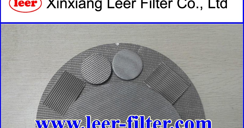 Xinxiang Leer Filter Co., Ltd: Sintered Metal Filter Disk