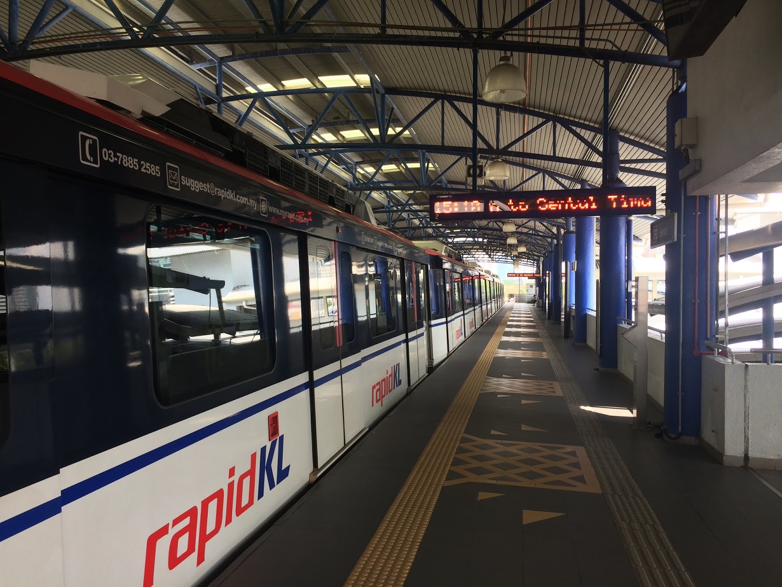 Kuala Lumpur Walk Pics : Kuala Lumpur: LRT Sentul Station