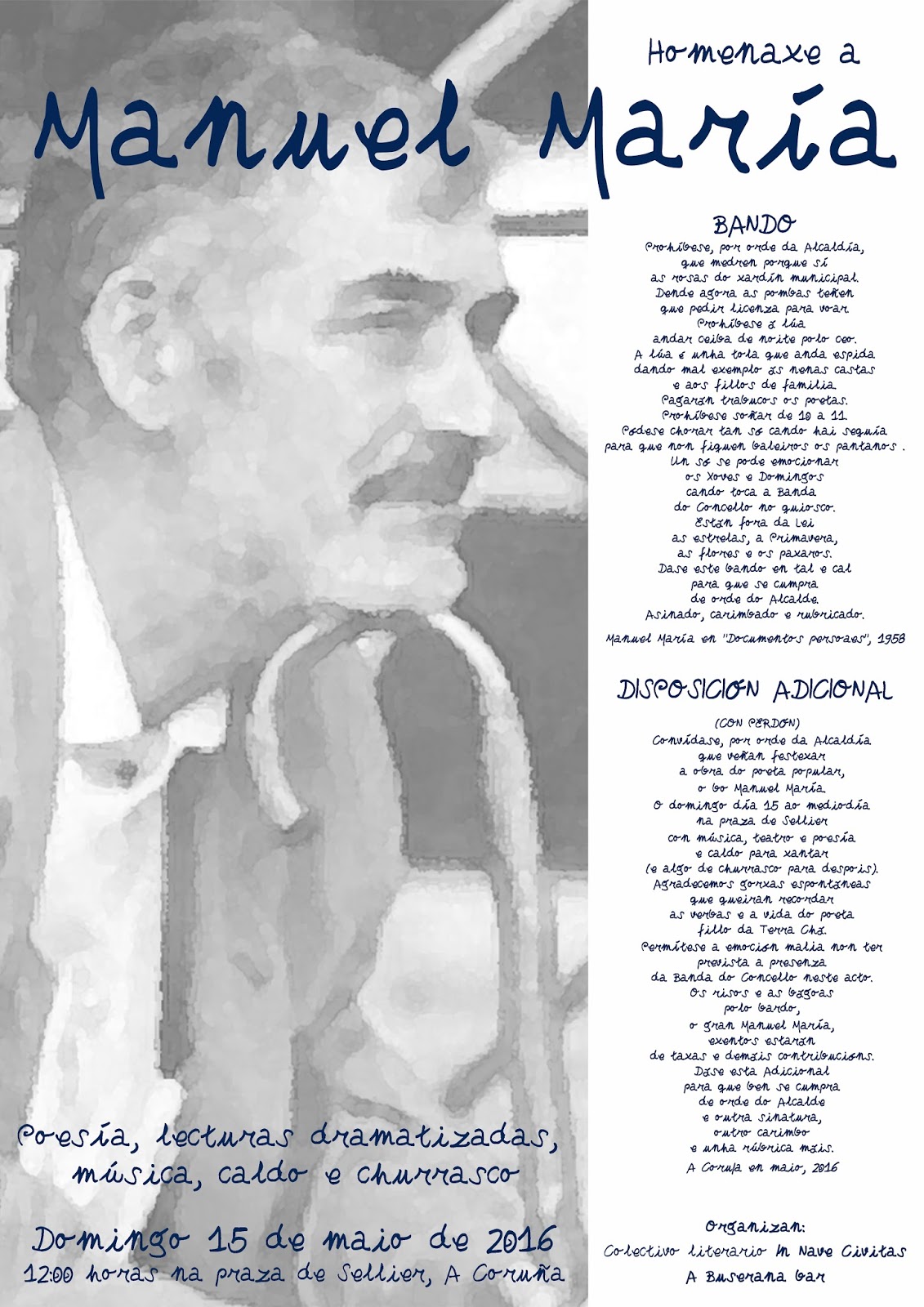 In Nave Civitas Lugrís: Manuel María