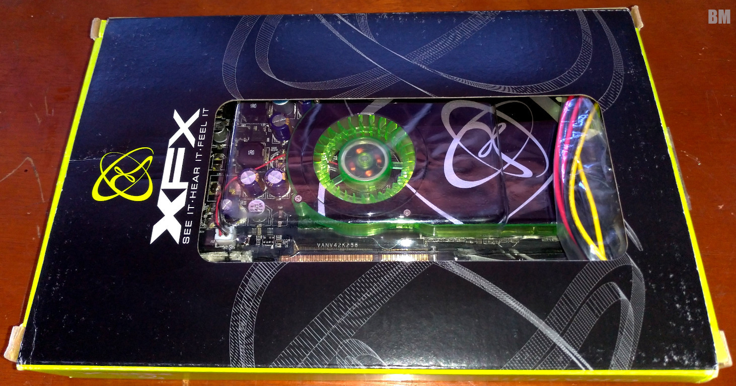 Unboxing: Nvidia GeForce 7900 GS (XFX)