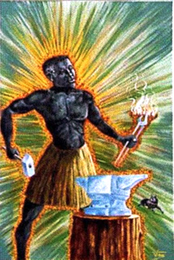 Olhos de Oxalá: AS QUALIDADES DO ORIXÁ OGUM