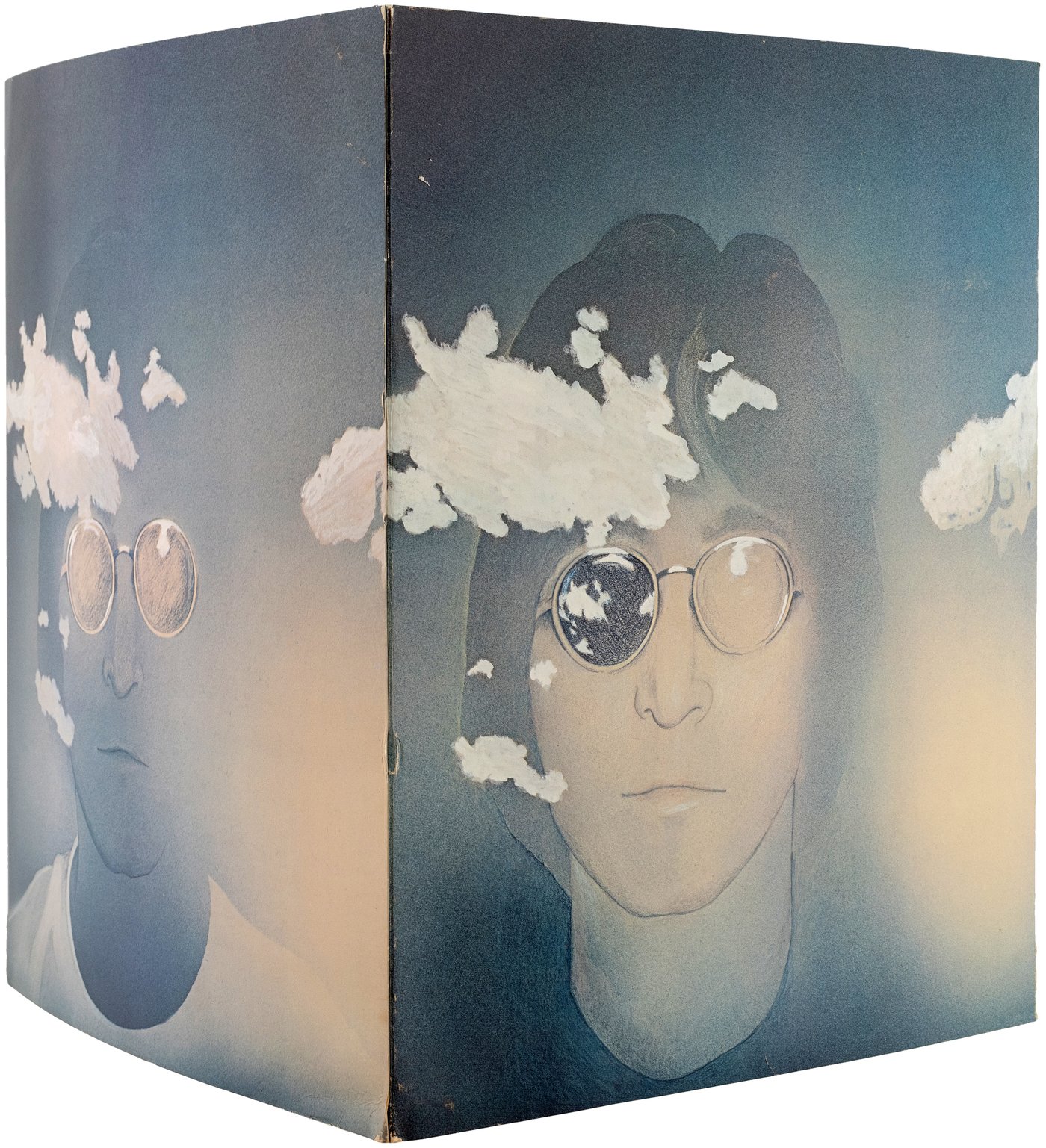 Vintage John Lennon "Imagine" LP promo display