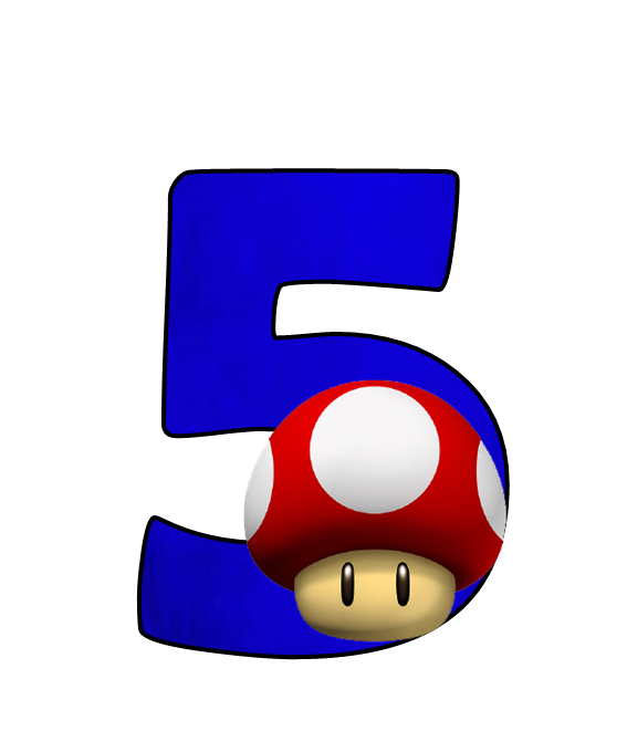 Kits imprimibles gratis : Abecedario y números Mario Bros