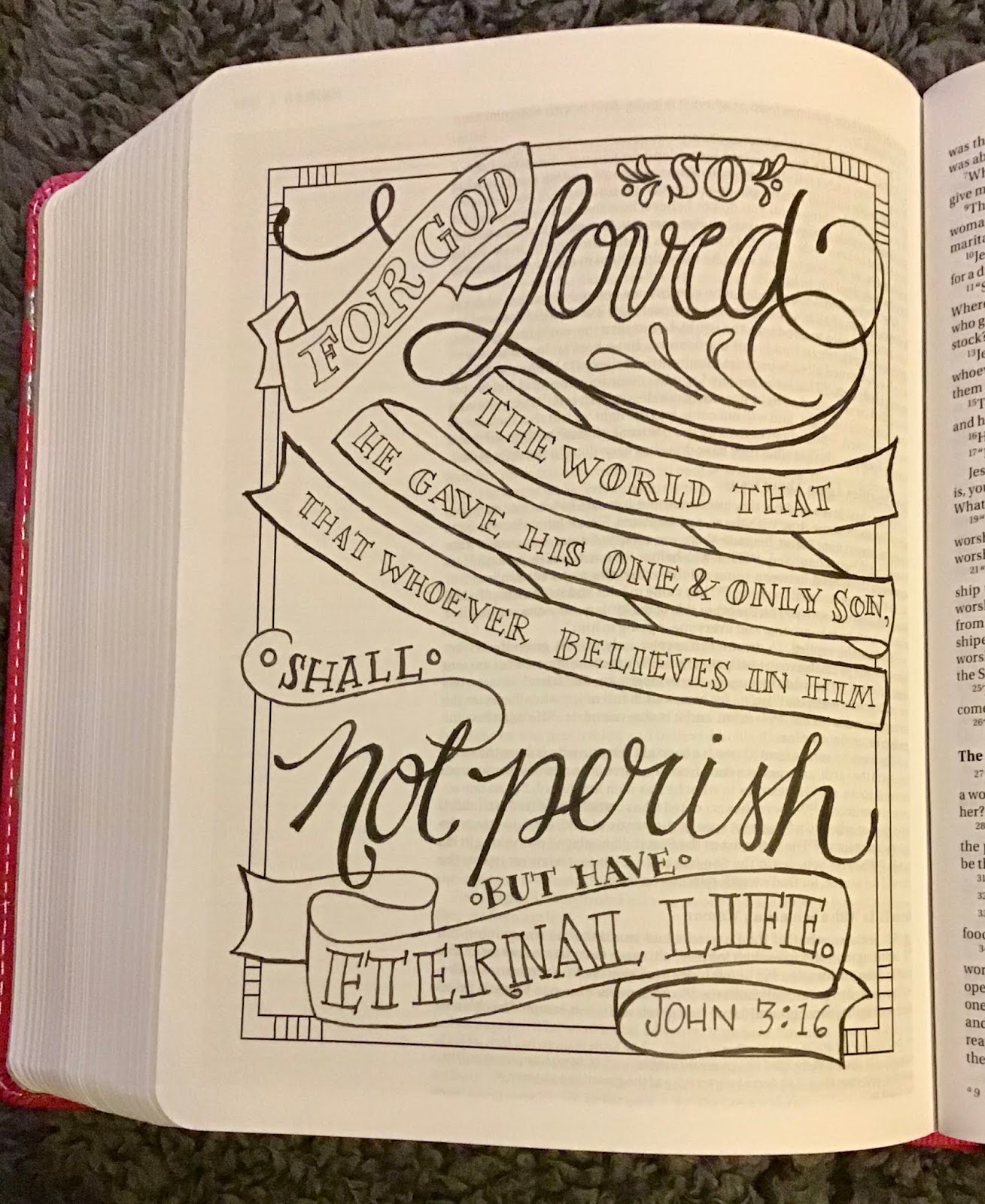 NIV Beautiful Word Coloring Bible for Girls from Zondervan - GIVEAWAY!!!!!