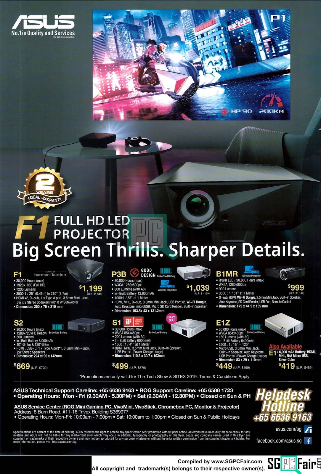 SG PC Fair - Online Brochures, Flyers and Price List: ASUS - The Tech ...