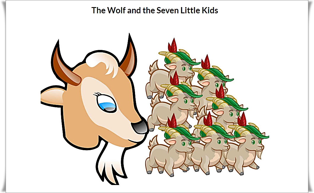 Wolf and The Seven Little Goats bedtime stories - Fairy Tale Country ...