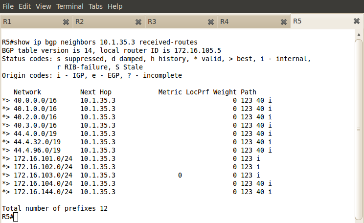 Hacking Cisco: Lab 139 - BGP Soft Reconfiguration