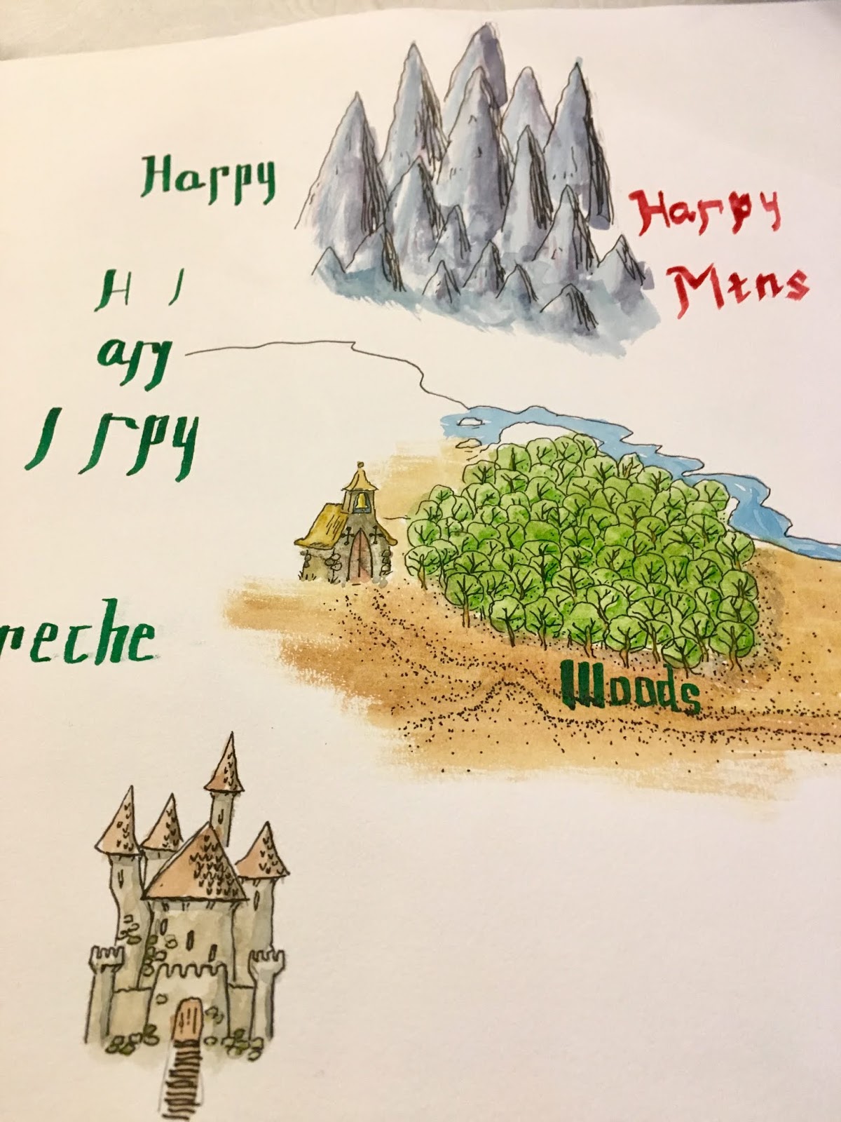 Ice and Ruin: New Map of the Elf Empire and Southern Isles