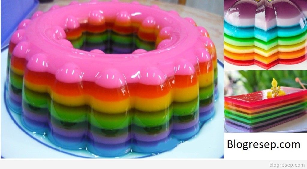 Resep Pudding Warna Warni Yang Enak