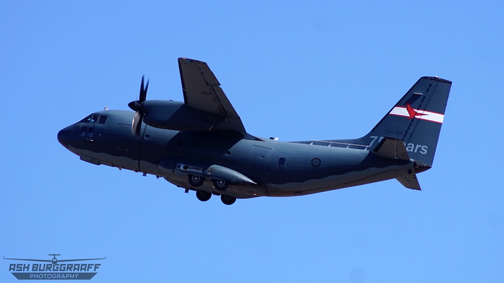 Central Queensland Plane Spotting: RAAF Alenia C-27J Spartan Transport ...