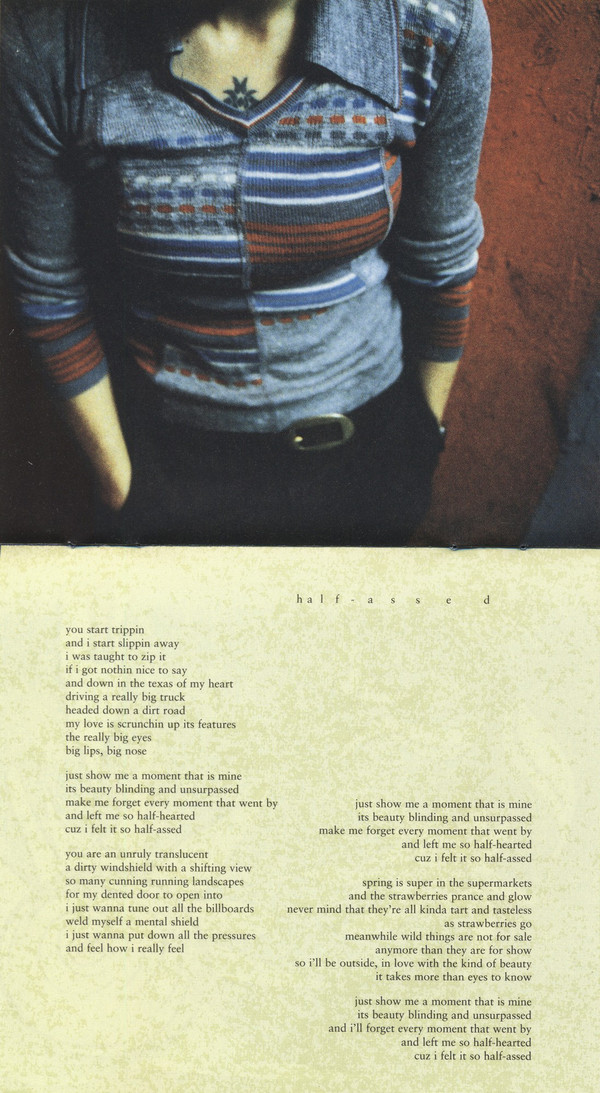 Encarte: Ani DiFranco - Reprieve - Encartes Pop