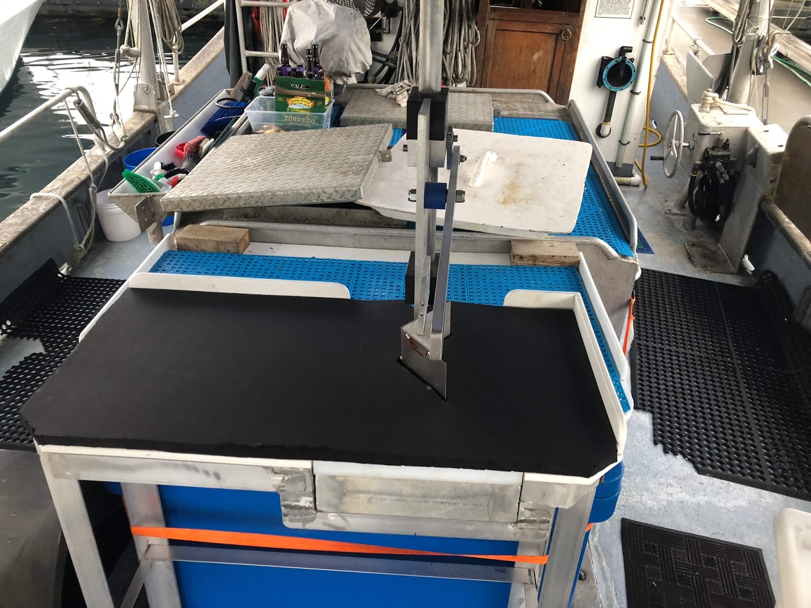 F/V Harmony Isle: Ergonomic Salmon Processing Deck
