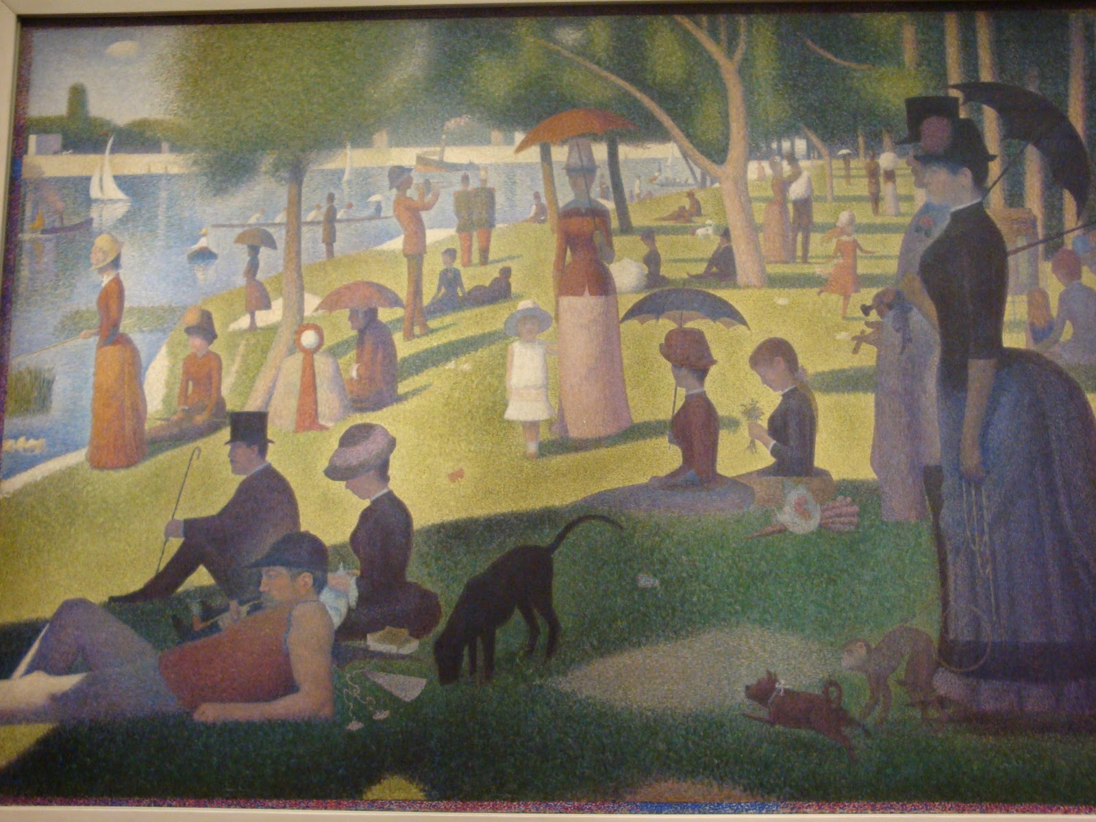 Learning rudimentary graphic design skills: Post- Impressionist Art