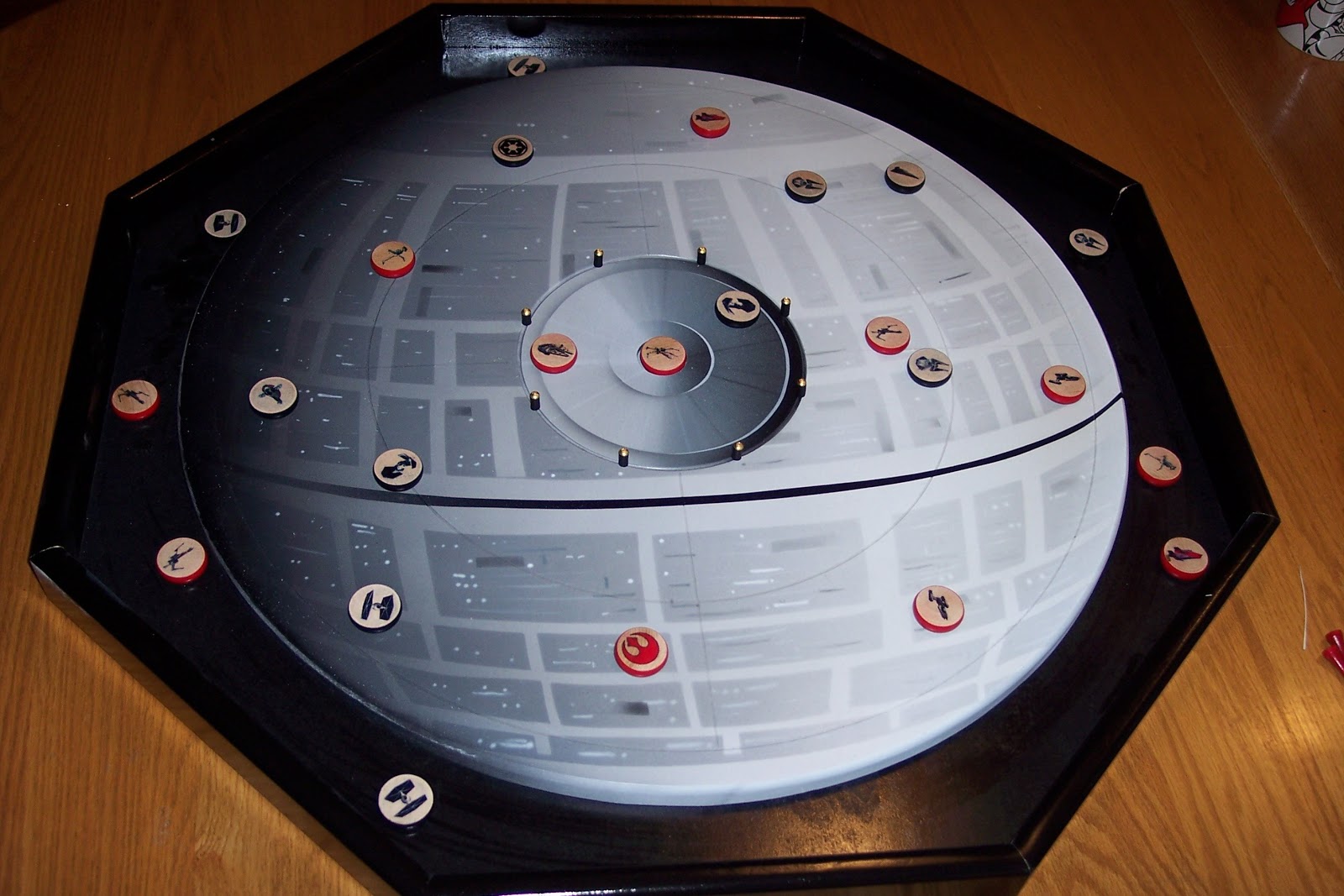 Blackjack crokinole custom board Games & Puzzles Toys & Games etna.com.pe