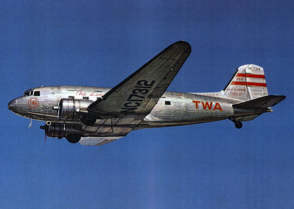 JACK FRYE - Aviation Pioneer: TWA Red Stripes & Jack Frye