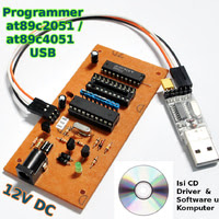 Memprogram IC ATMEL at89c2051 (8051 family) dengan programmer USB Easy ...