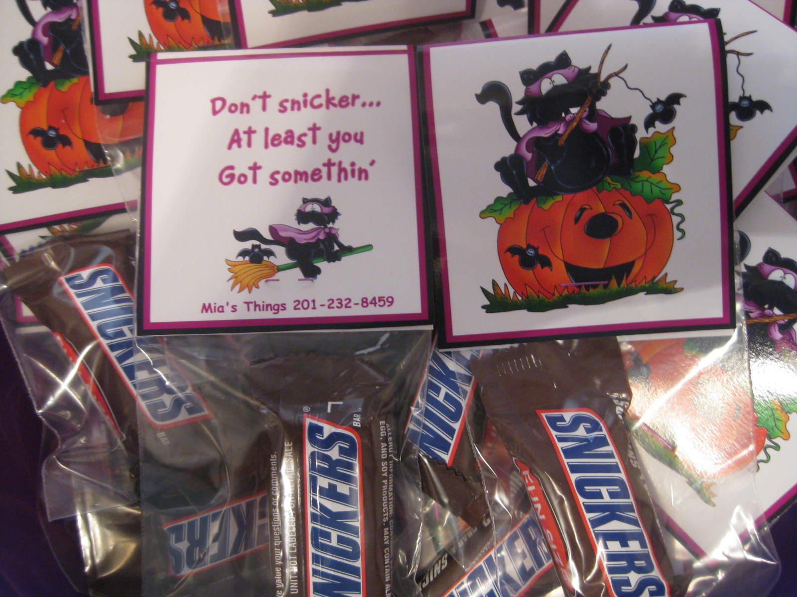 MIA'S THINGS: ~Halloween Snickers~