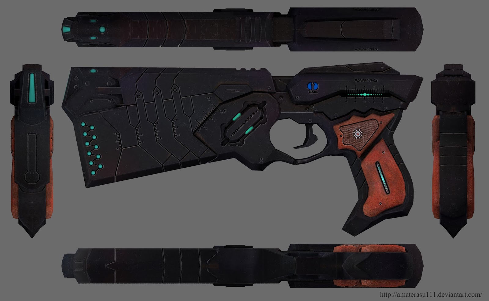 NOWHERE GRRRL: Tutorial: Pistola Dominator de Psycho-Pass