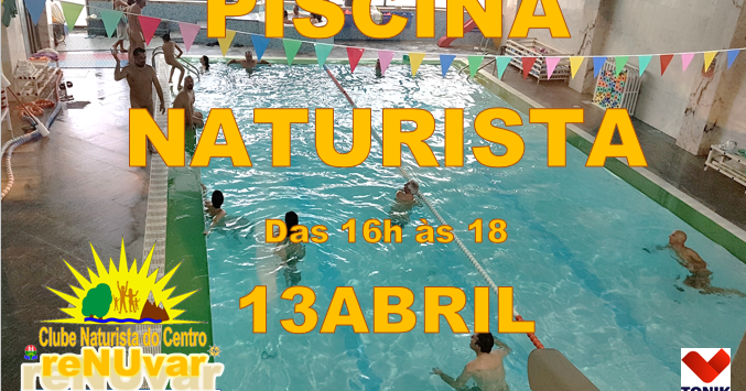 Blog do Clube Naturista do Centro : Atividades Naturistas - Piscina Indoor do Clube Naturista do ...