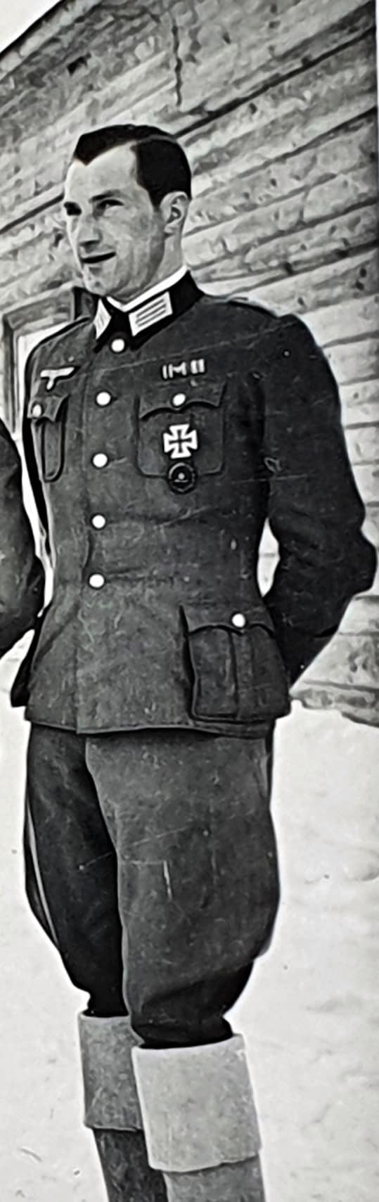 Ritterkreuzträger: General Hans Schmidt with His Staff officers