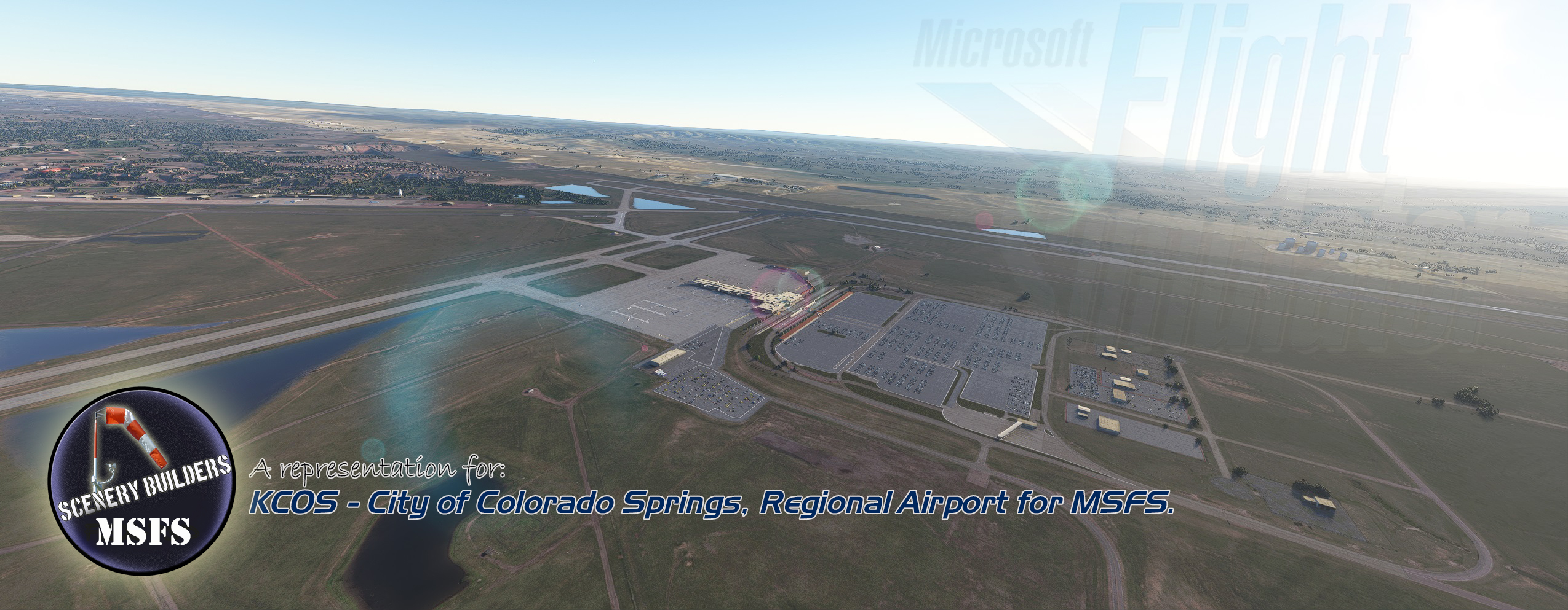 FSX, P3D, MSFS scenerybuilders.: KCOS - City of Colorado Springs ...