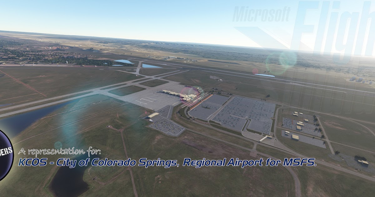 FSX, P3D, MSFS scenerybuilders.: KCOS - City of Colorado Springs ...