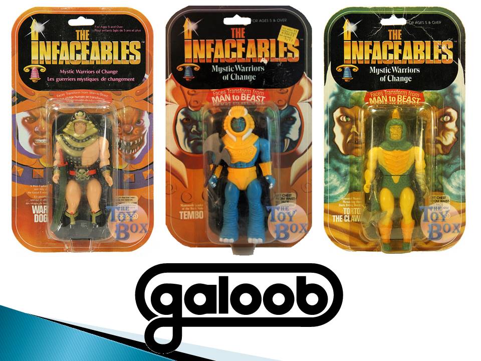 The Toy Box: The Infaceables: Mystic Warriors of Change (Galoob)