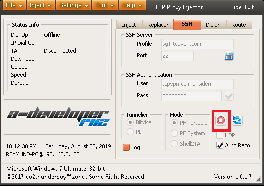 How To Use Http Proxy Injector On PC Version For Internet Data - Pinoy ...